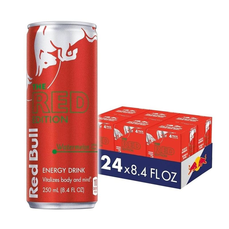 Red Bull Watermelon Edition 24x250ml | Red Bull | Fri frakt over 500,-